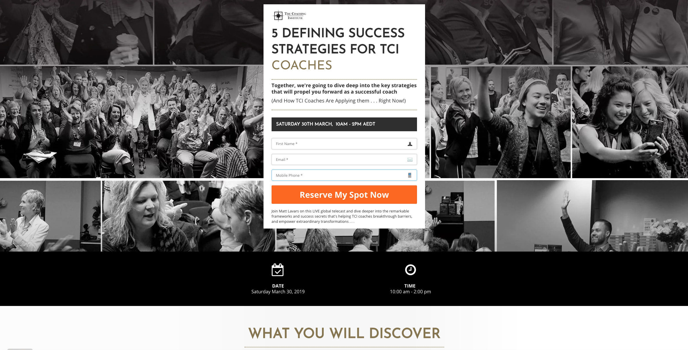 Defining Success Strategies for TCI Coaches | The Coaching Institute